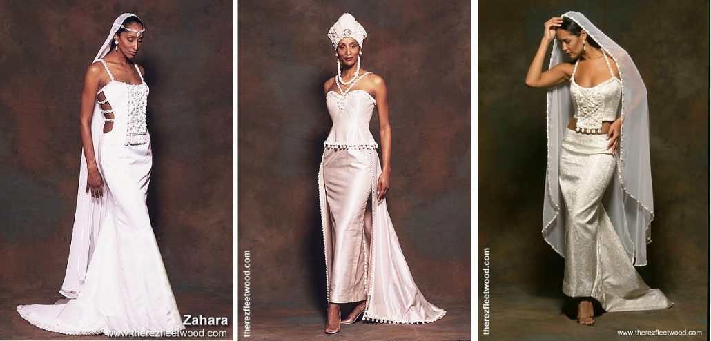 Cowrie Shell Wedding Dresses - Therez Fleetwood